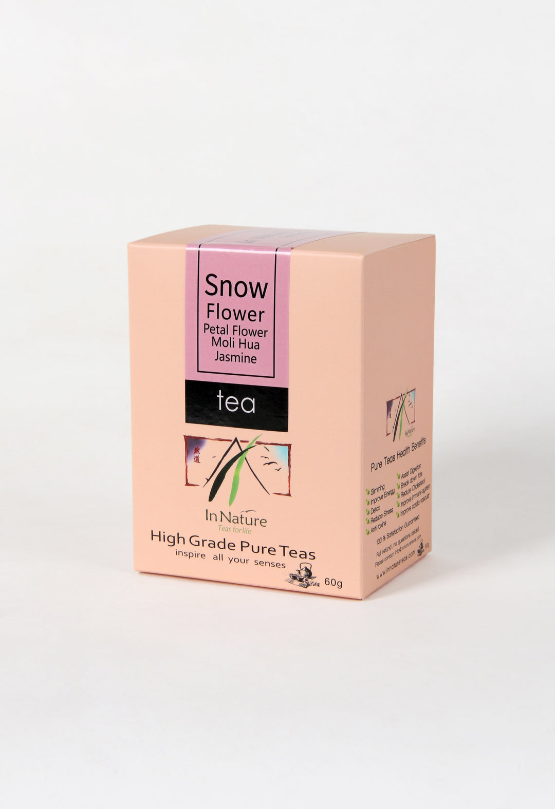 Organic Jasmine Flower Snow Tea | In Nature Teas